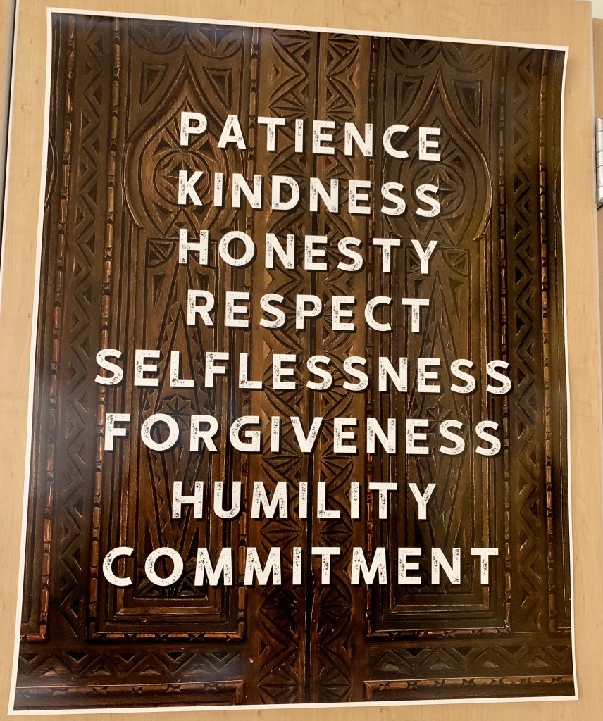 Classroom Snapshot: ‘Character is just the combination of your choices.’