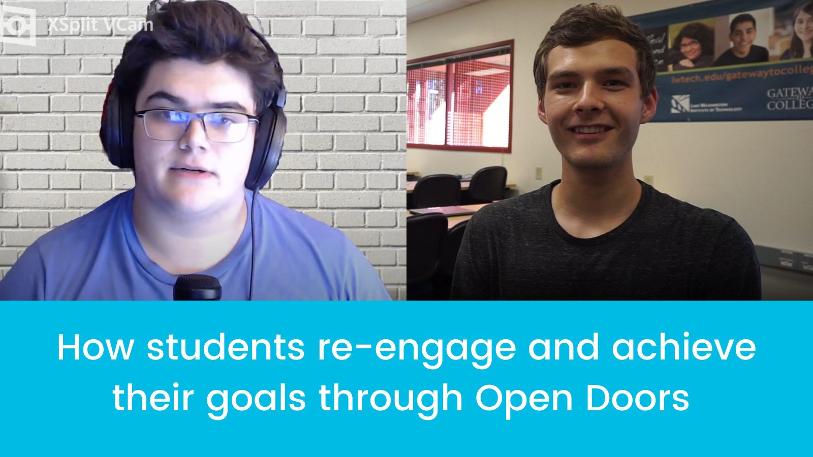 How students reengage and achieve their goals through Open Doors